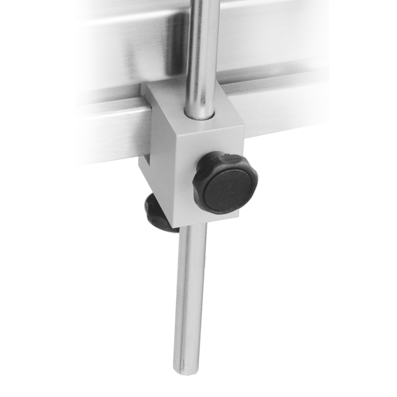 Clamp for attaching accessories